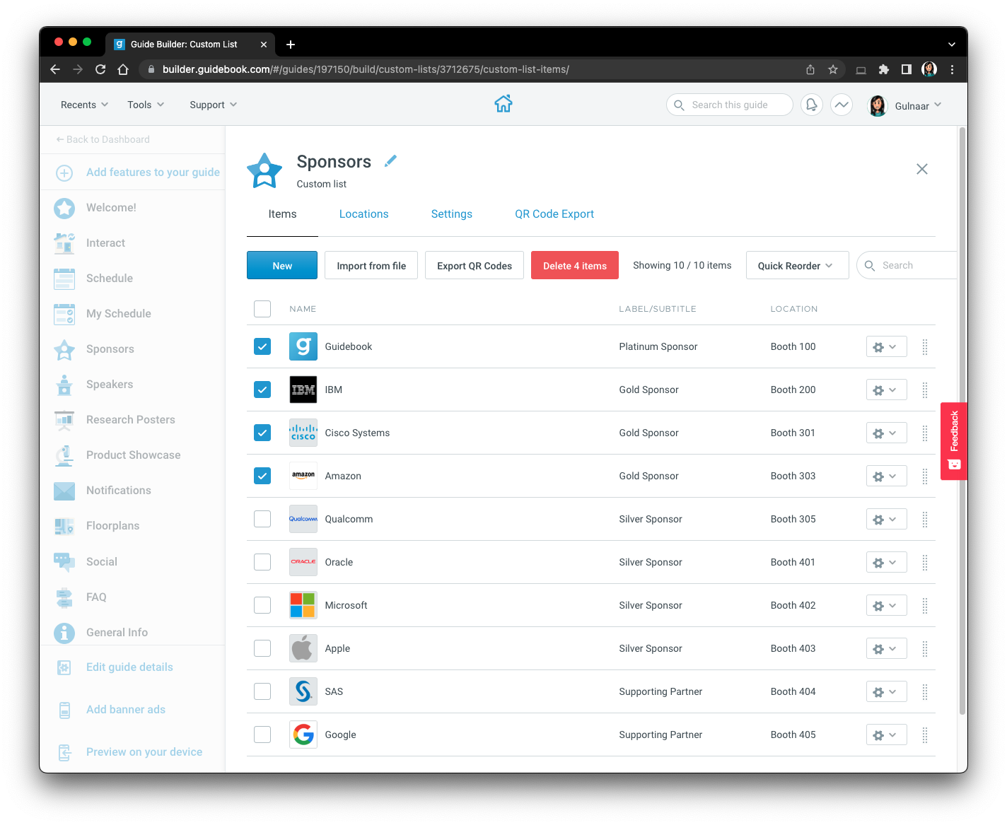 QR Pages Guidebook Support