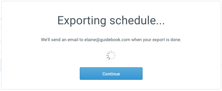 Export Data From Builder – Guidebook Support Export Data From Builder – Guidebook Support