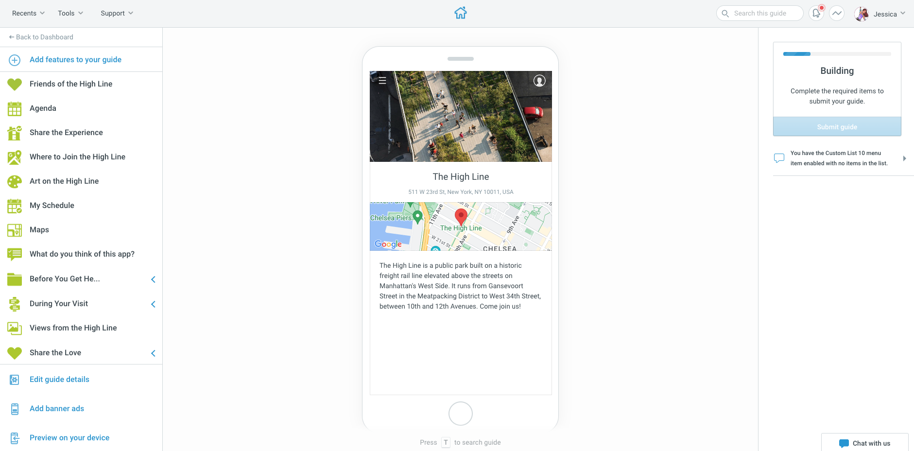 Getting Started in Guidebook Builder – Guidebook Support Getting Started in Guidebook Builder – Guidebook Support