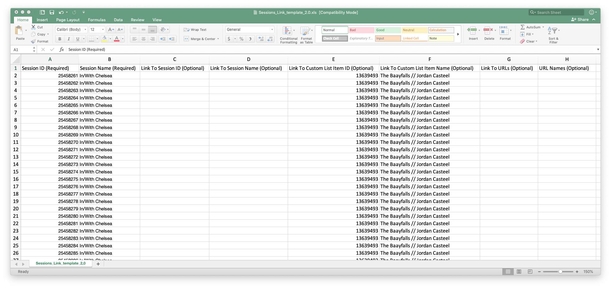 Linking – Guidebook Support