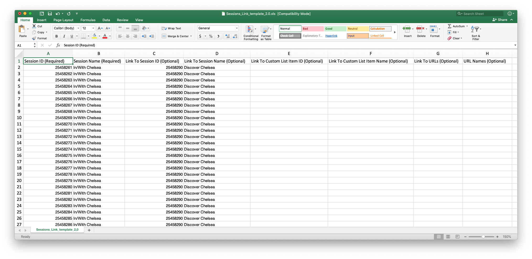 Linking – Guidebook Support