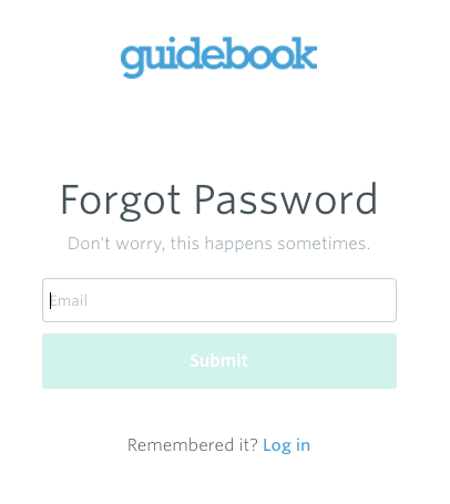 Log In To Your Account: Builder and Mobile App – Guidebook Support