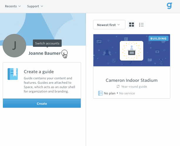 Managing Your Organization as an Admin – Guidebook Support