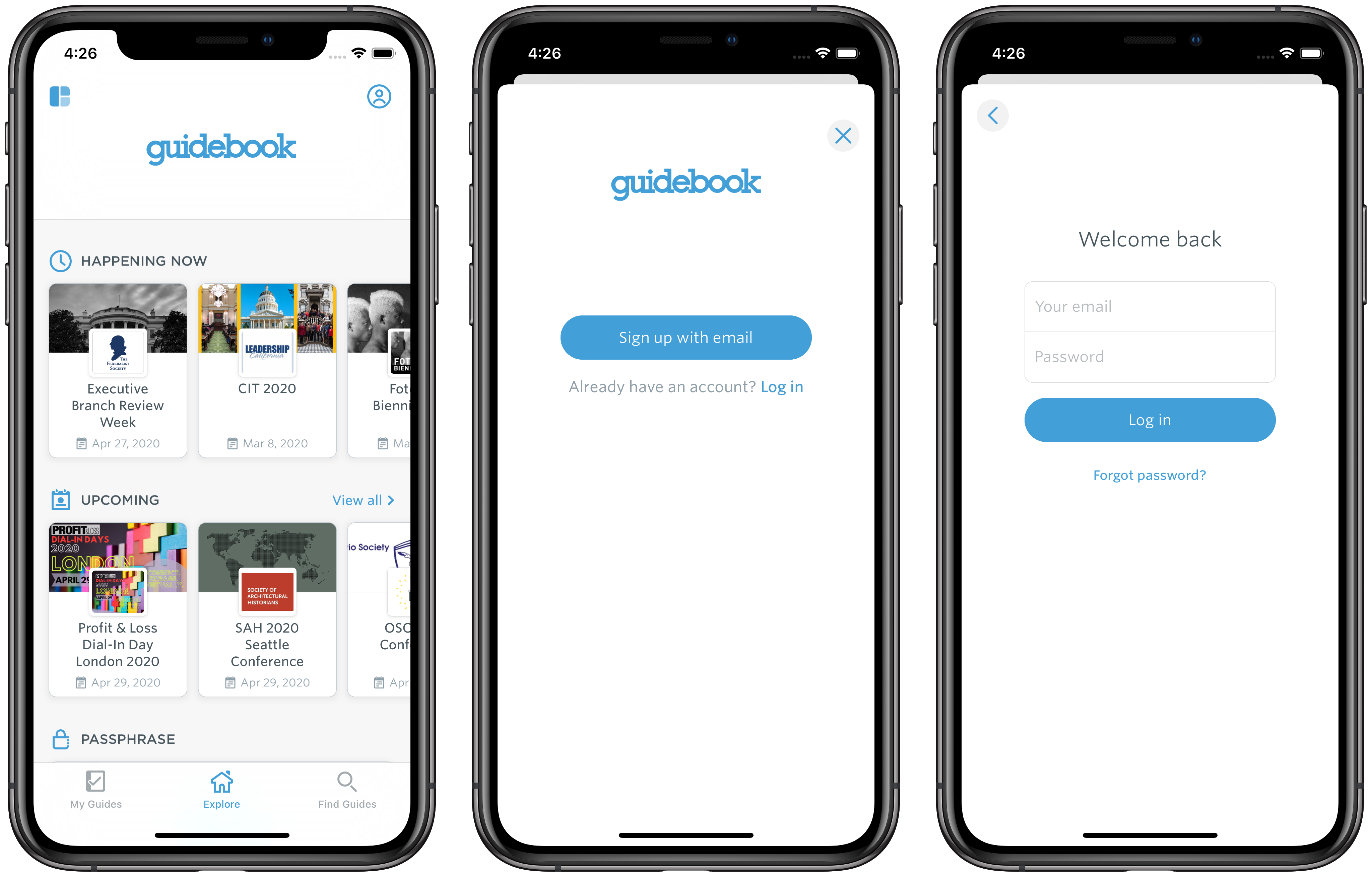 Log In To Your Account: Builder and Mobile App – Guidebook Support