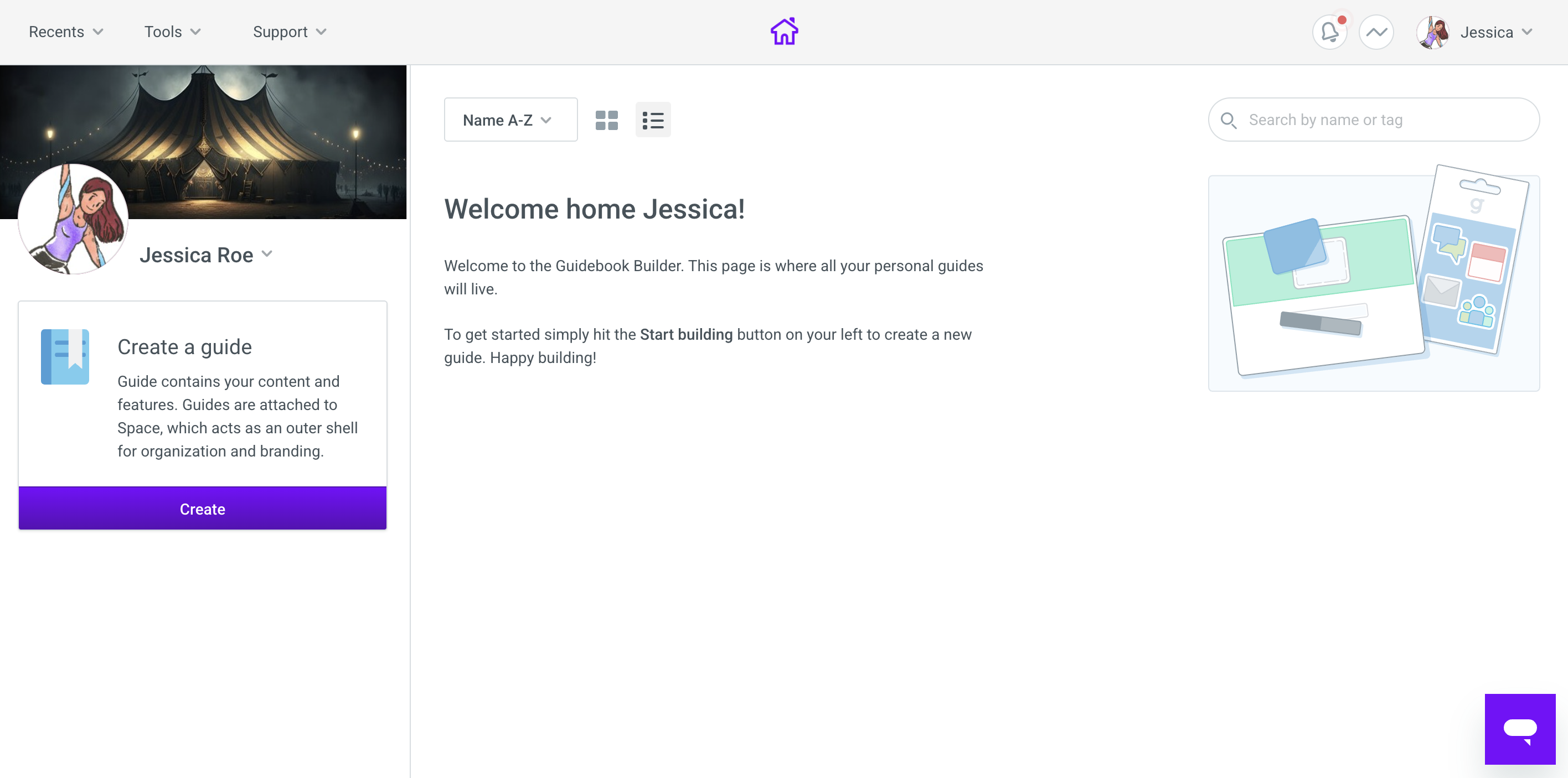 Getting Started in Guidebook Builder – Guidebook Support