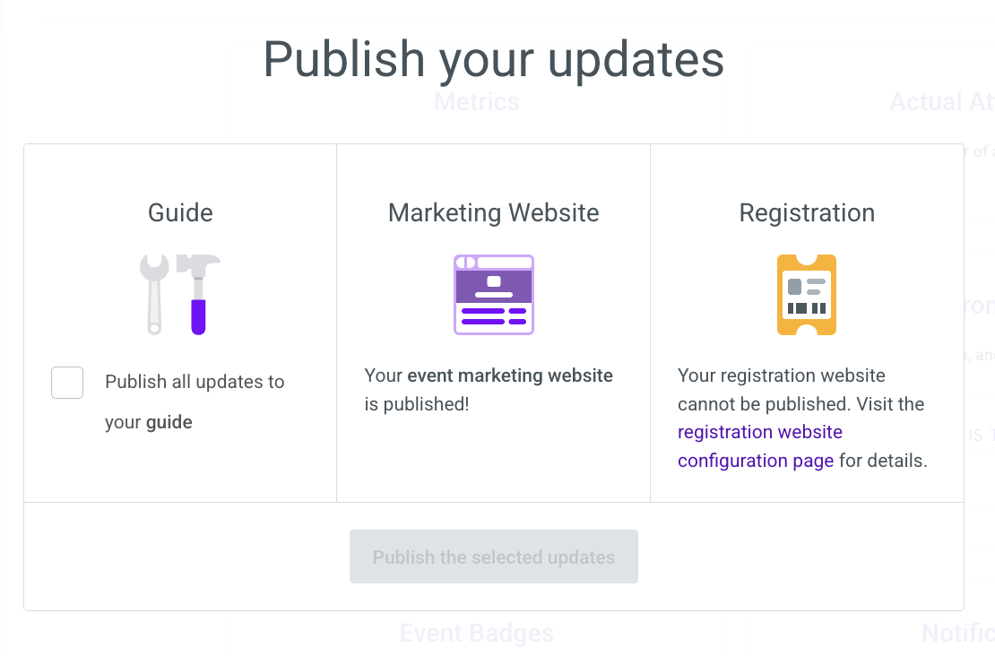Publishing Your Guide and Making Updates – Guidebook Support
