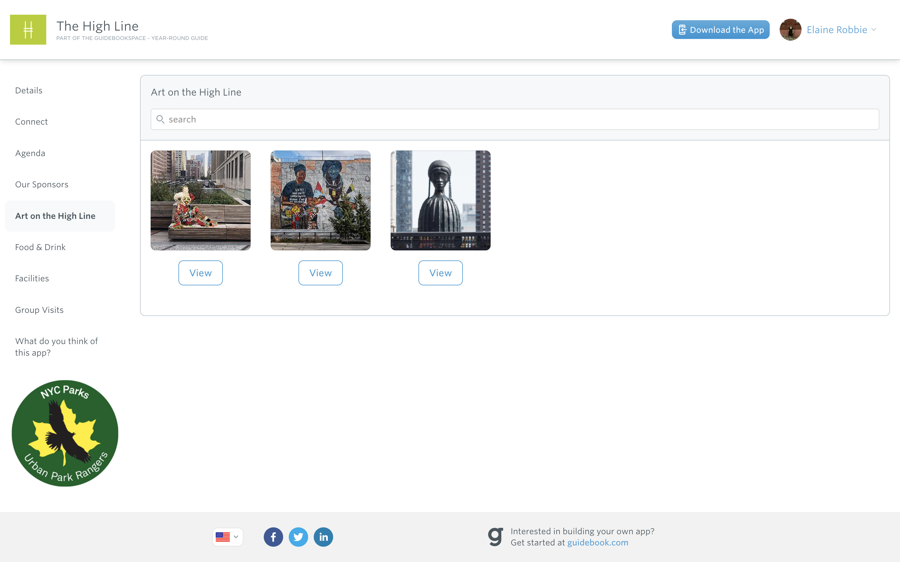 Guidebook Web – Guidebook Support