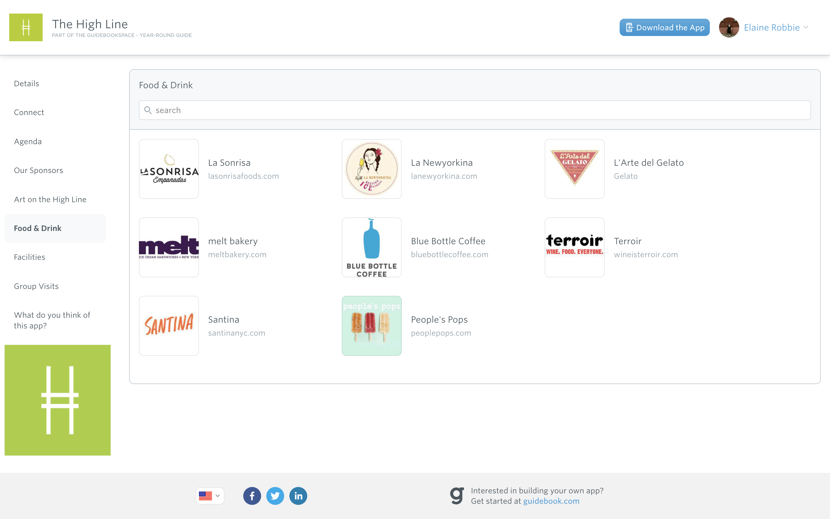 Guidebook Web – Guidebook Support