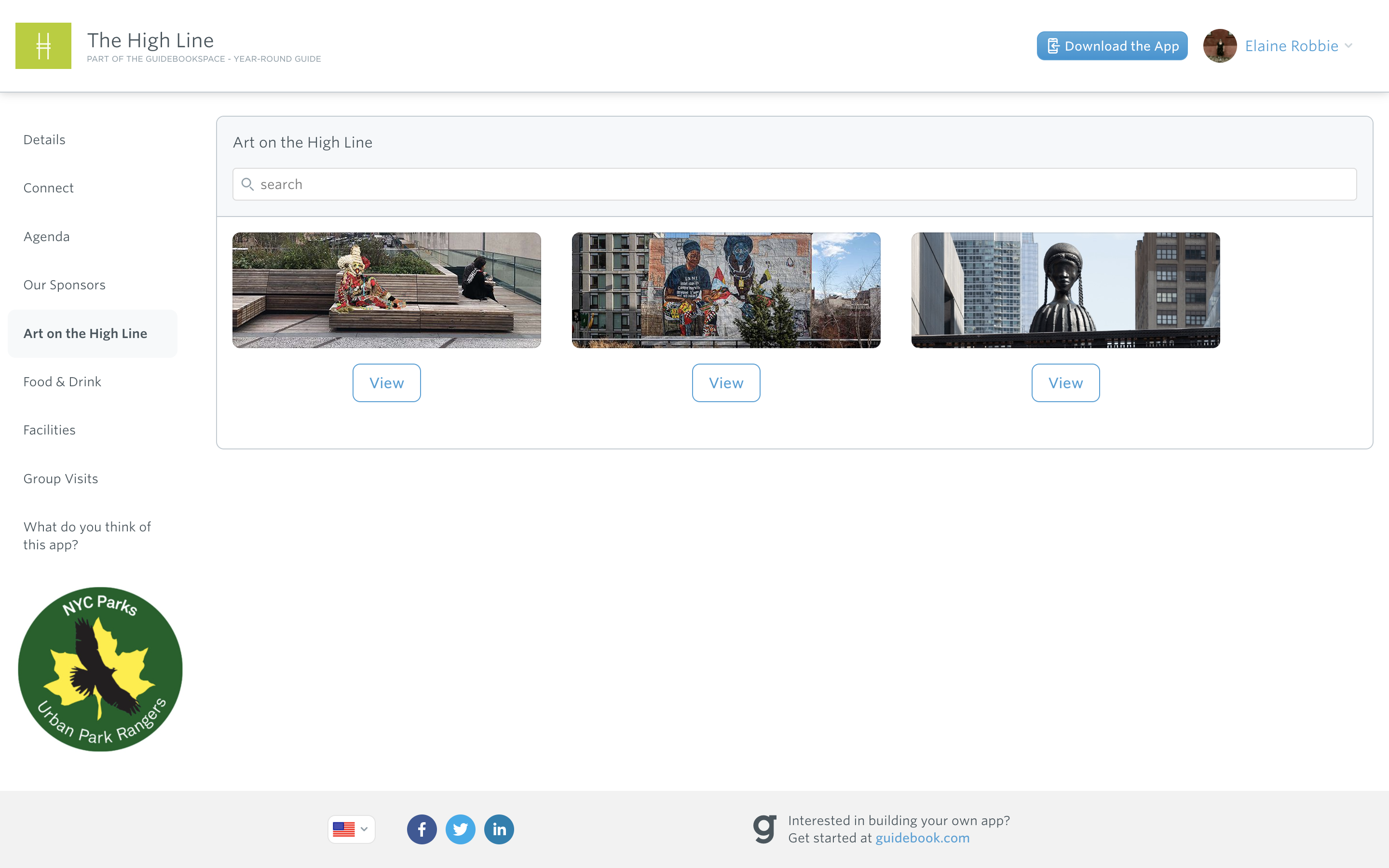 Guidebook Web – Guidebook Support
