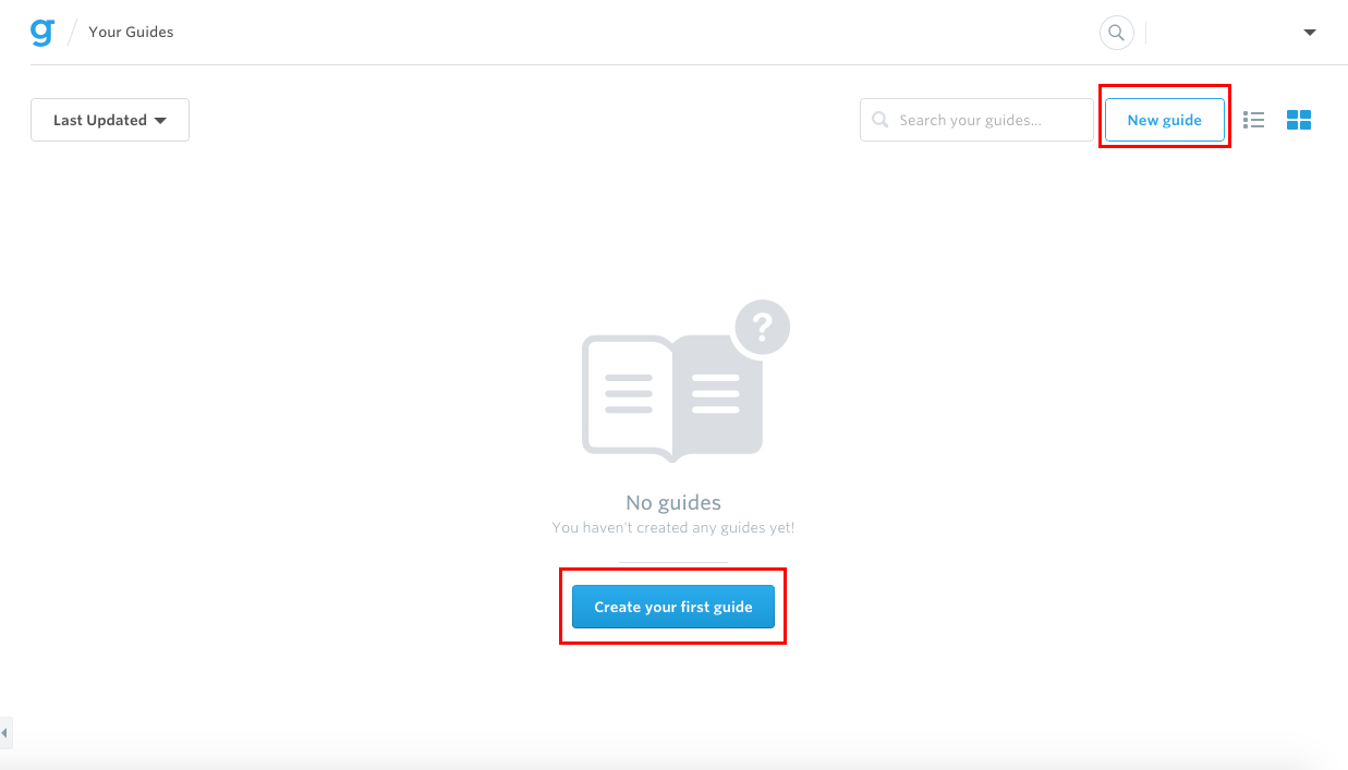 '가이드북 빌더' 처음 시작하기 – Guidebook